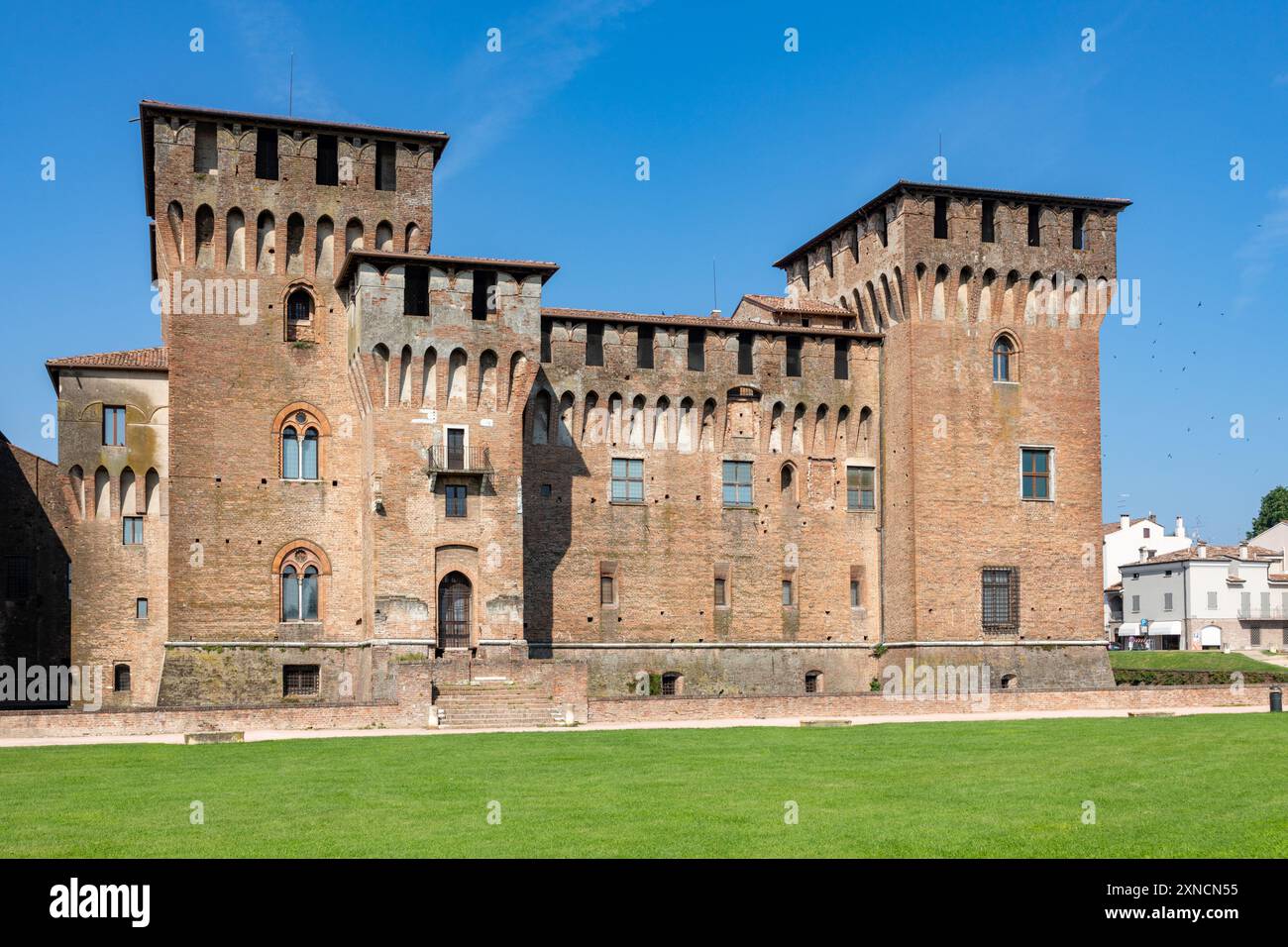historic medieval fortress Castello di San Giorgio, Gonzaga Saint ...