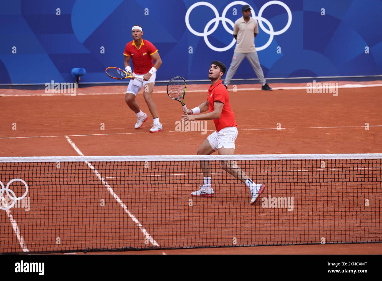 Paris, France. 30th July, 2024. Paris Olympics: Tennis: Men's Doubles ...