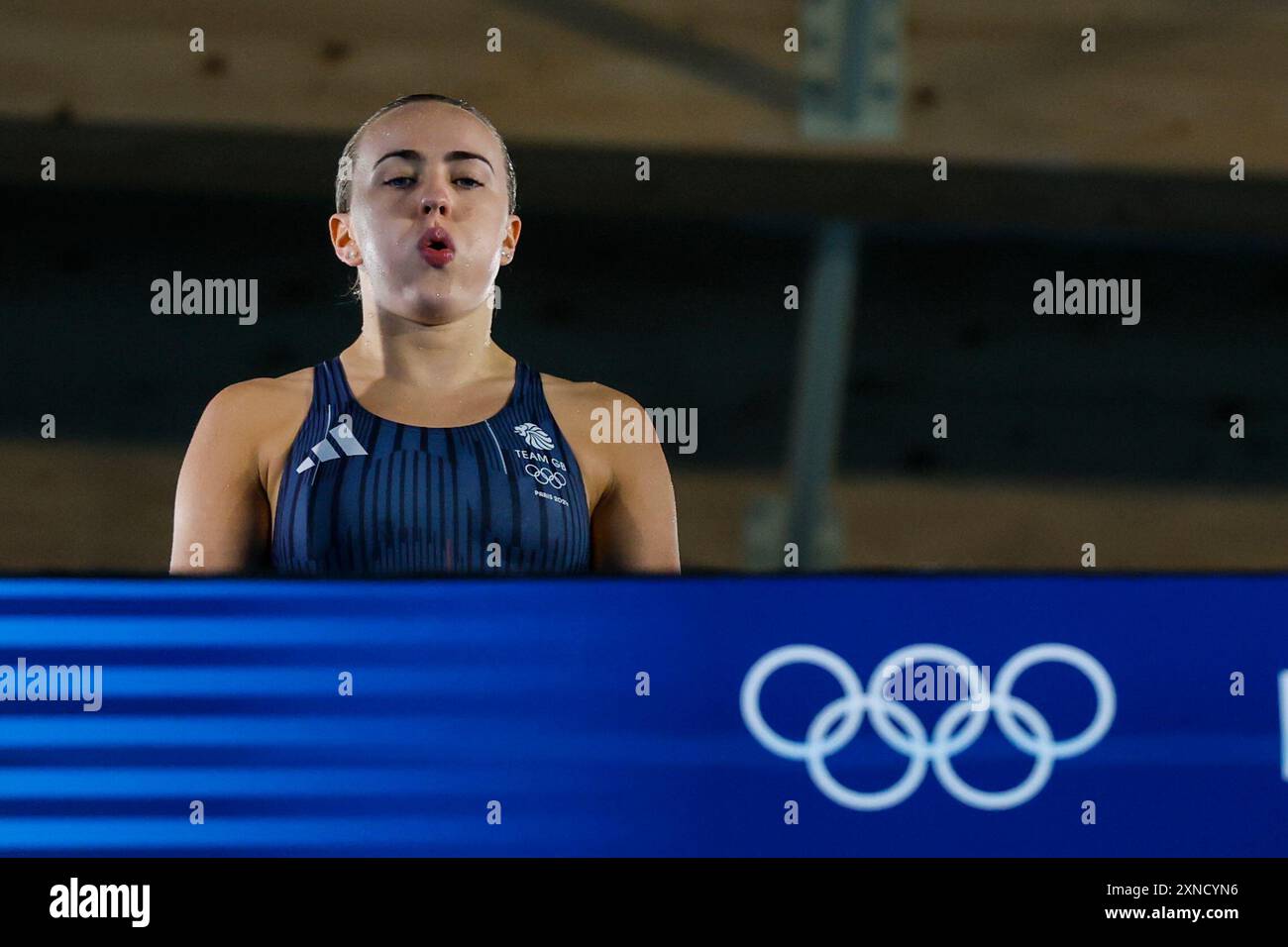 Andrea Spendolini of Great Britain competes during Women's Synchronised ...