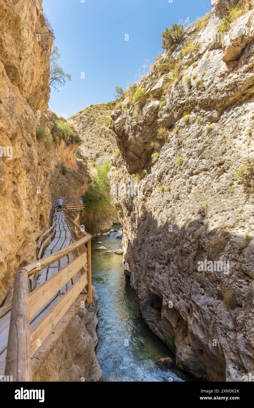 Rio Castril, Gorge walk Rio Castril, Castril,Granada Spain, Andalucia ...