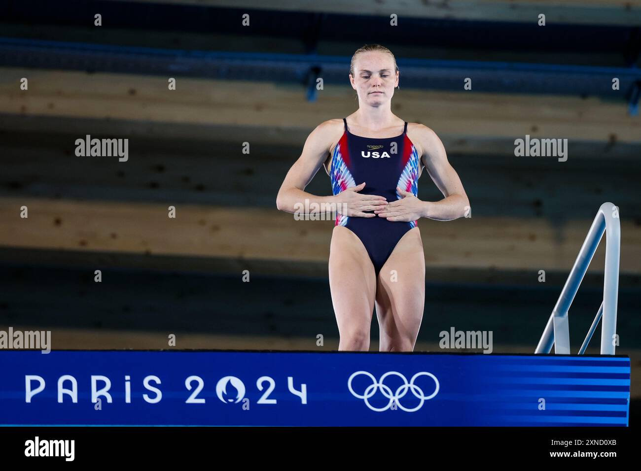 Jessica Parratto and Delaney Schnellof United States compete during ...