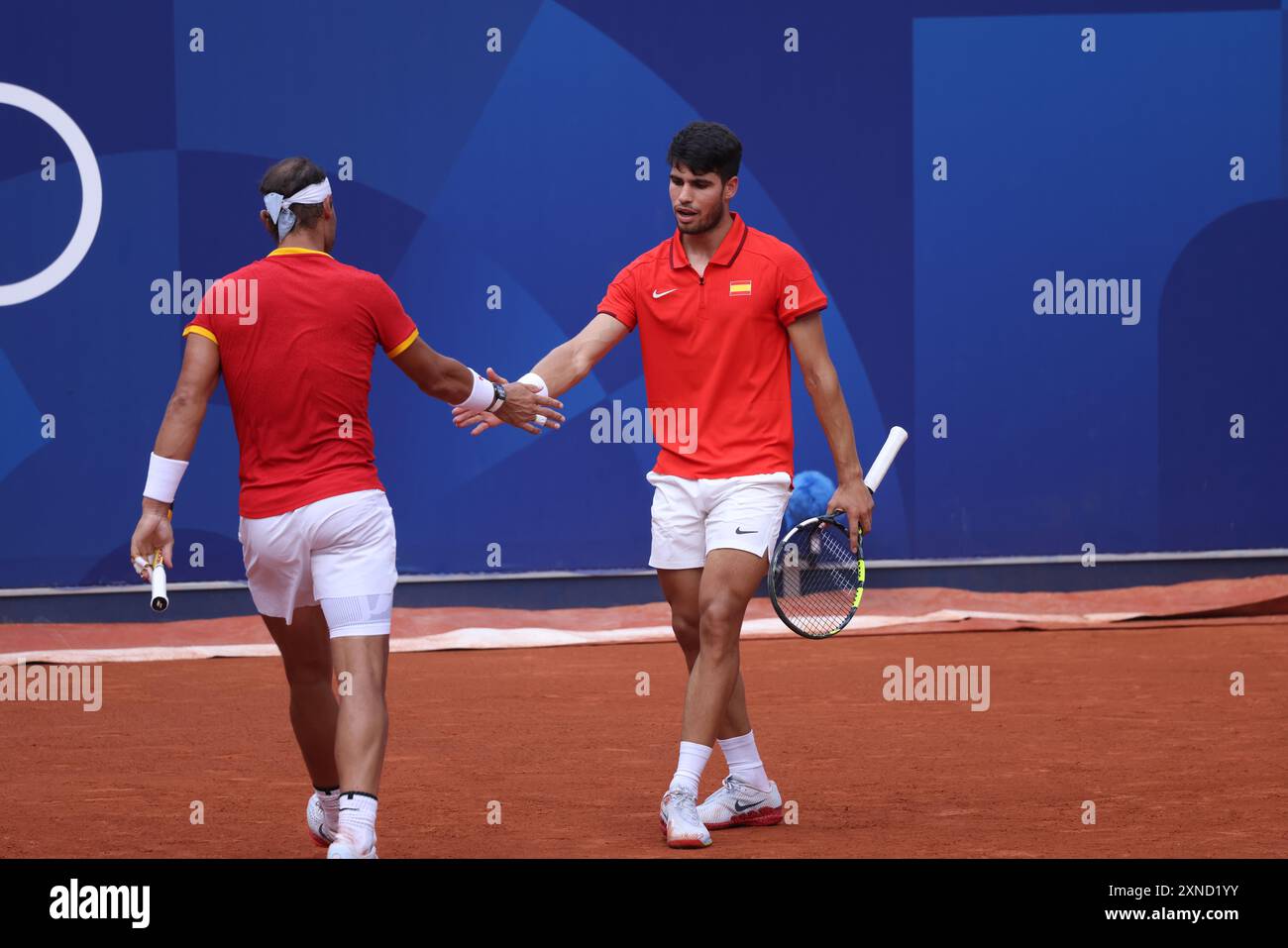 Paris, France. 30th July, 2024. Paris Olympics: Tennis: Men's Doubles ...