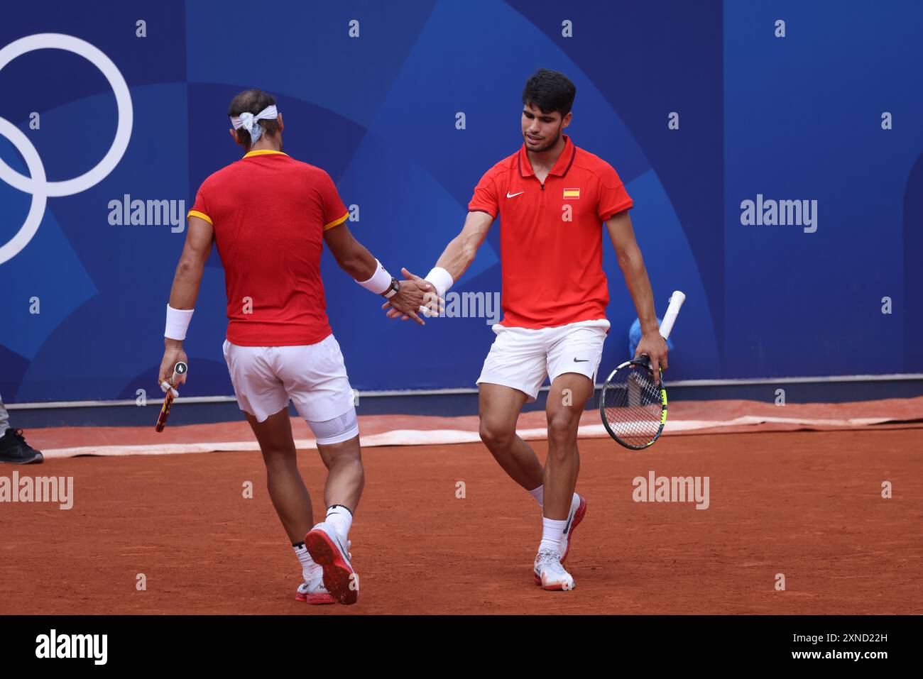 Paris, France. 30th July, 2024. Paris Olympics: Tennis: Men's Doubles ...