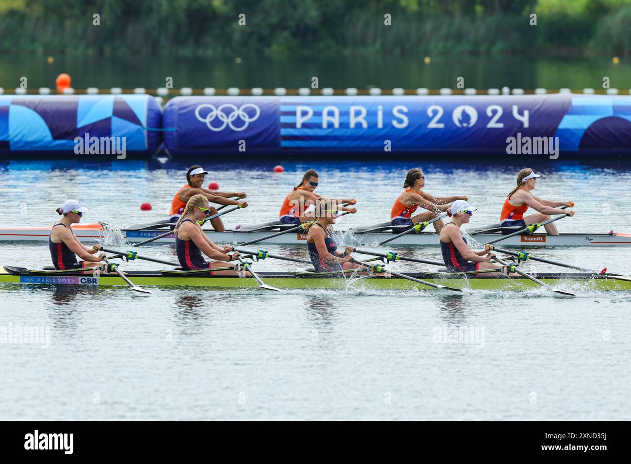 Vaires Sur Marne. 31st July, 2024. Lauren Henry/Hannah Scott/Lola ...