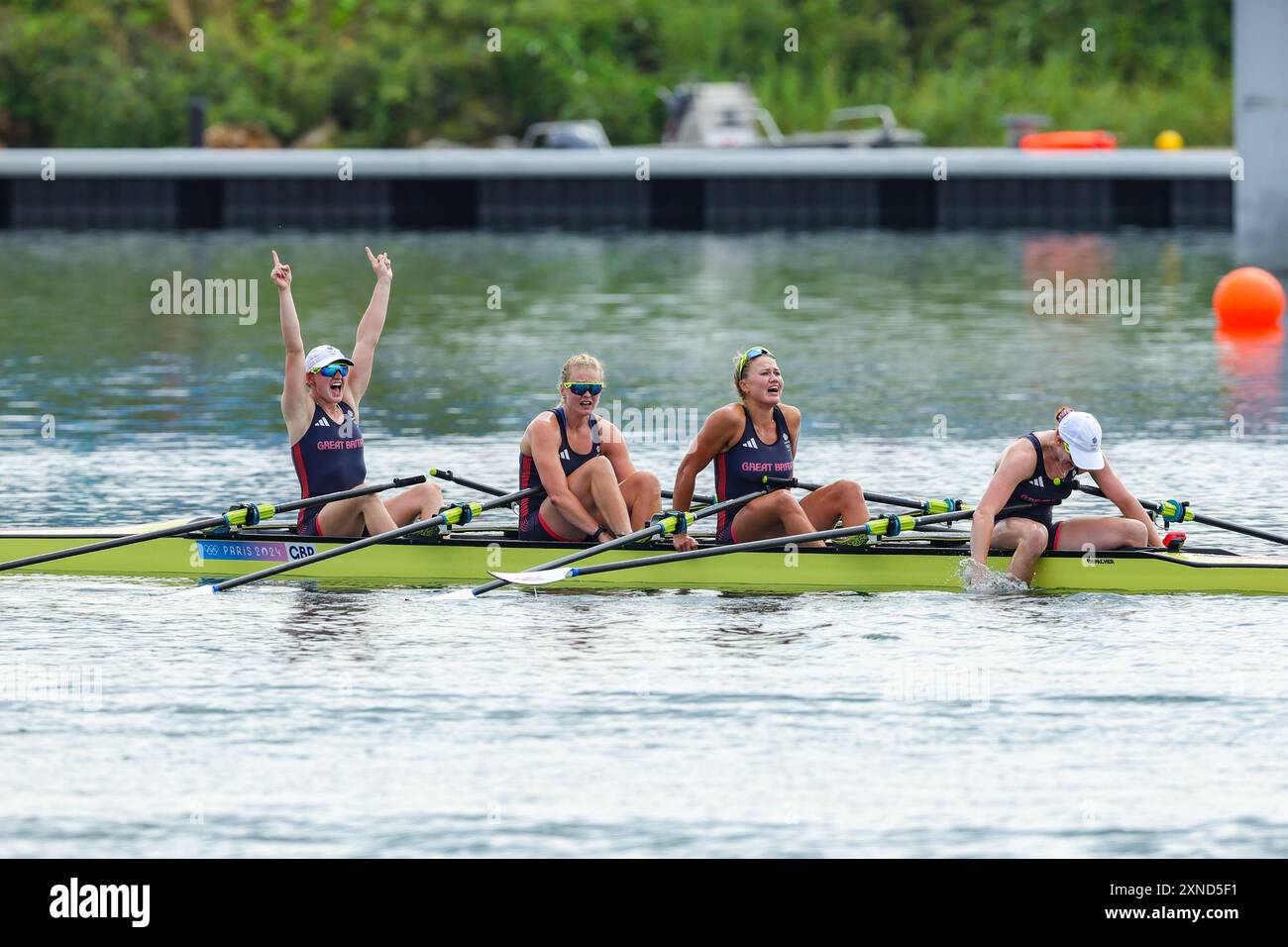 Vaires Sur Marne. 31st July, 2024. Lauren Henry/Hannah Scott/Lola ...