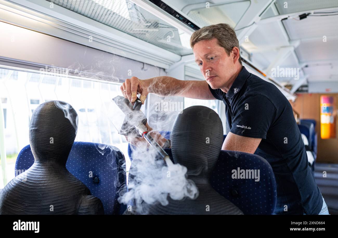 Minden, Germany. 31st July, 2024. Daniel Schmeling, German Aerospace ...