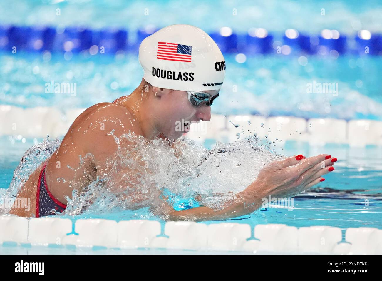Paris, France. 31st July, 2024. Kate Douglass of the USA in action at ...