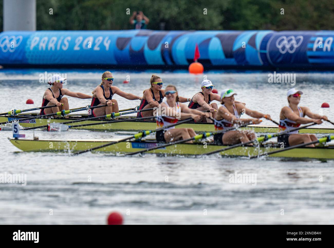 Vaires Sur Marne. 31st July, 2024. Lauren Henry/Hannah Scott/Lola ...
