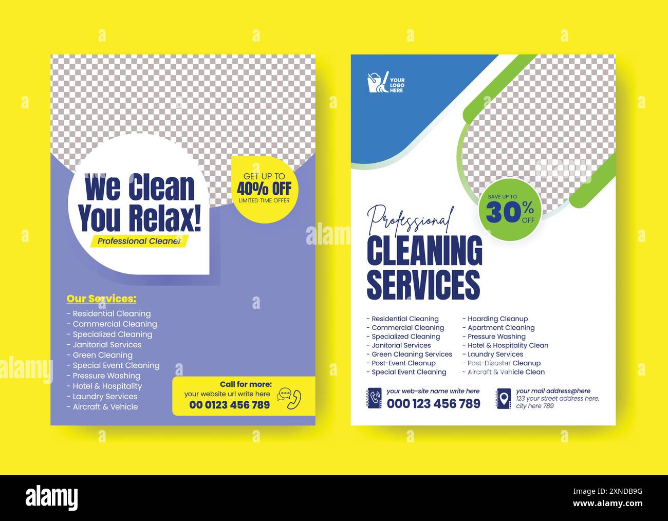 Home Maid service print flyer and Cleaning services poster template ...