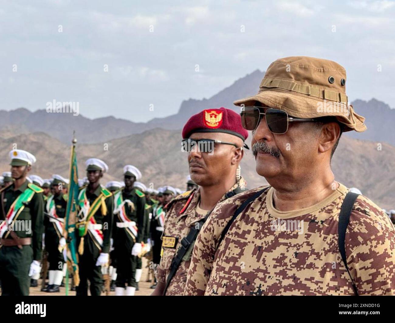 (240731) -- KHARTOUM, July 31, 2024 (Xinhua) -- General Commander of ...