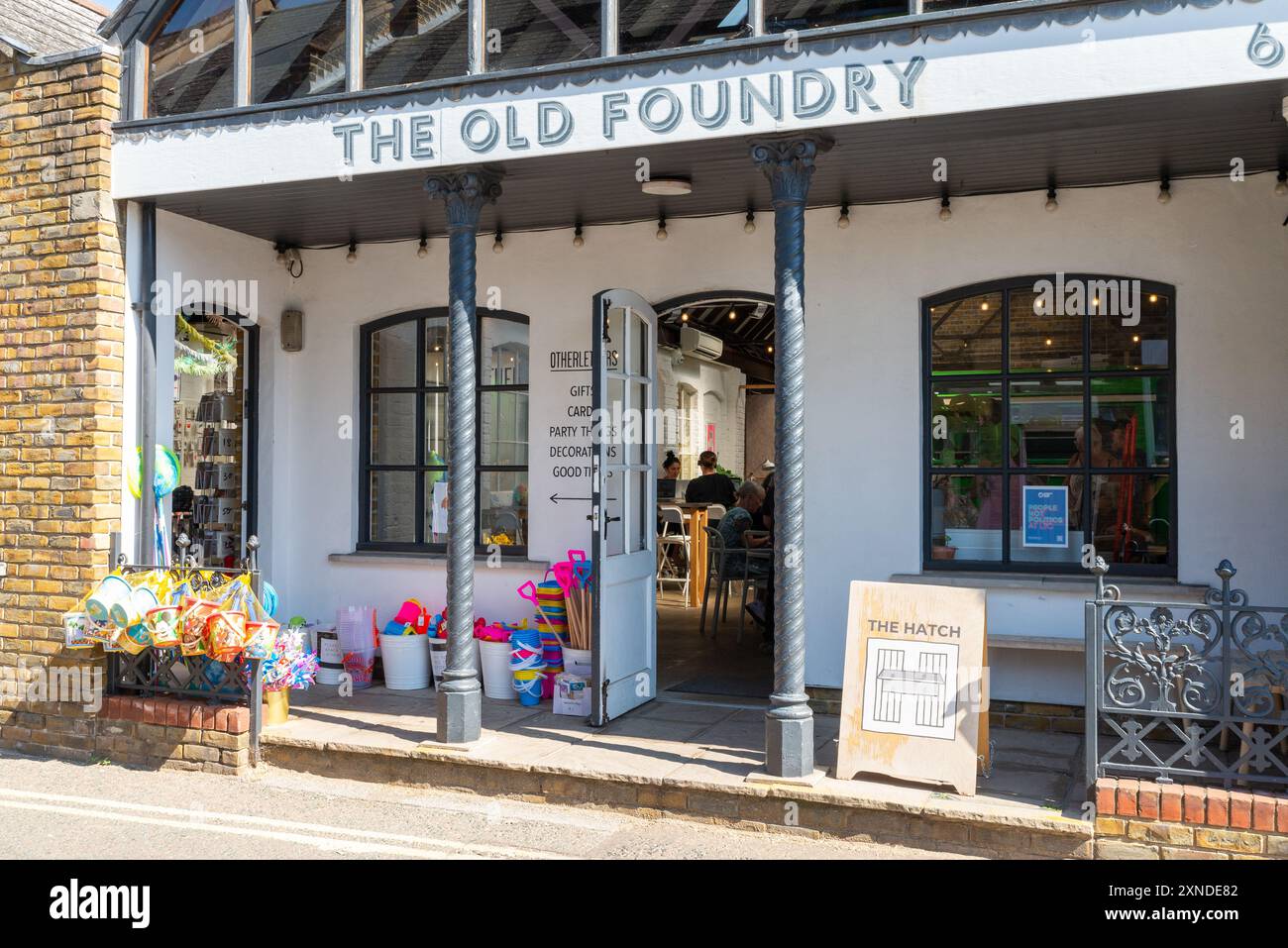 The Old Foundry cafe, museum and gift shop in Old Leigh, a historic ...