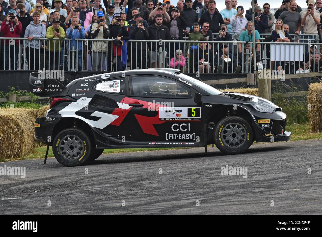 Toyota gr yaris rally 1 hybrid hi-res stock photography and images - Alamy