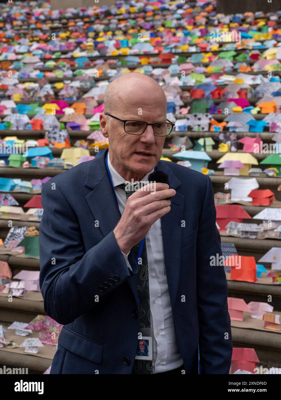 Member for Brunswick Tim Read, seen speaking during the event. 6,000 ...