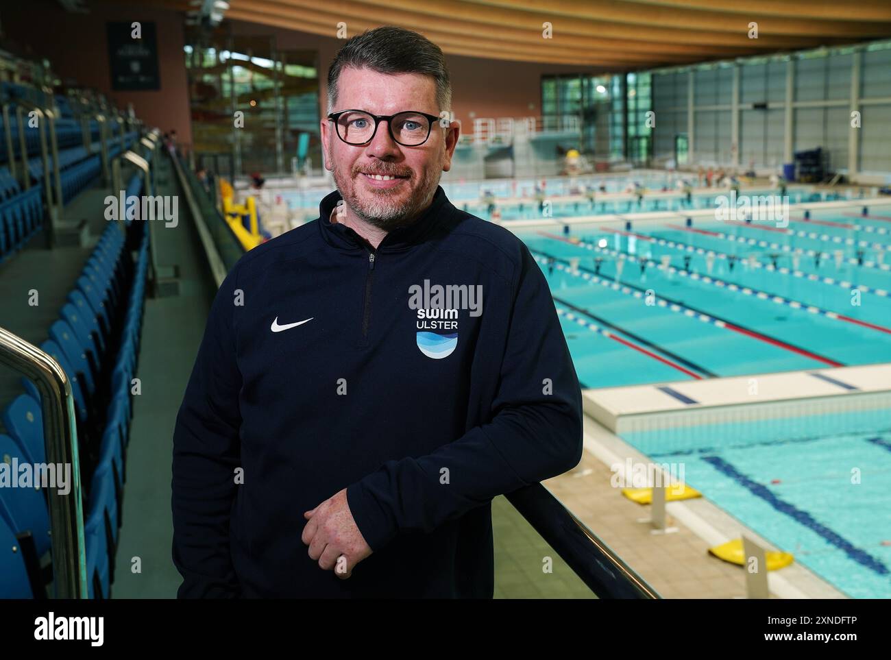 Chief executive of Swim Ulster Stephen Cuddy at Aurora Aquatic and ...