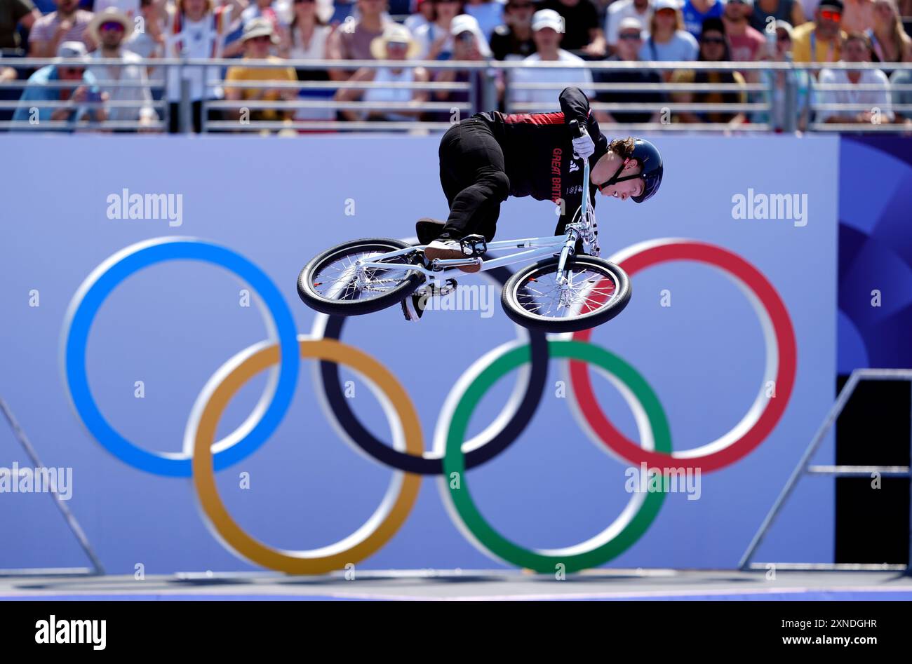 Great Britain's Kieran Reilly during the Men's BMX Freestyle Final at ...
