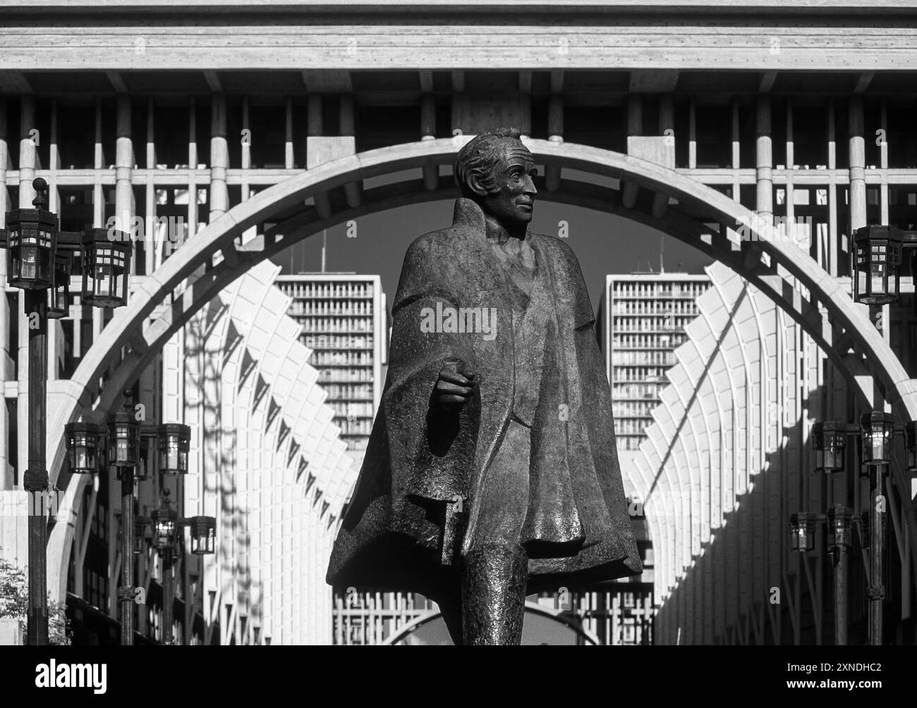Statue of Civil Bolivar, Bolivar Avenue, Caracas, Venezuela Stock Photo ...