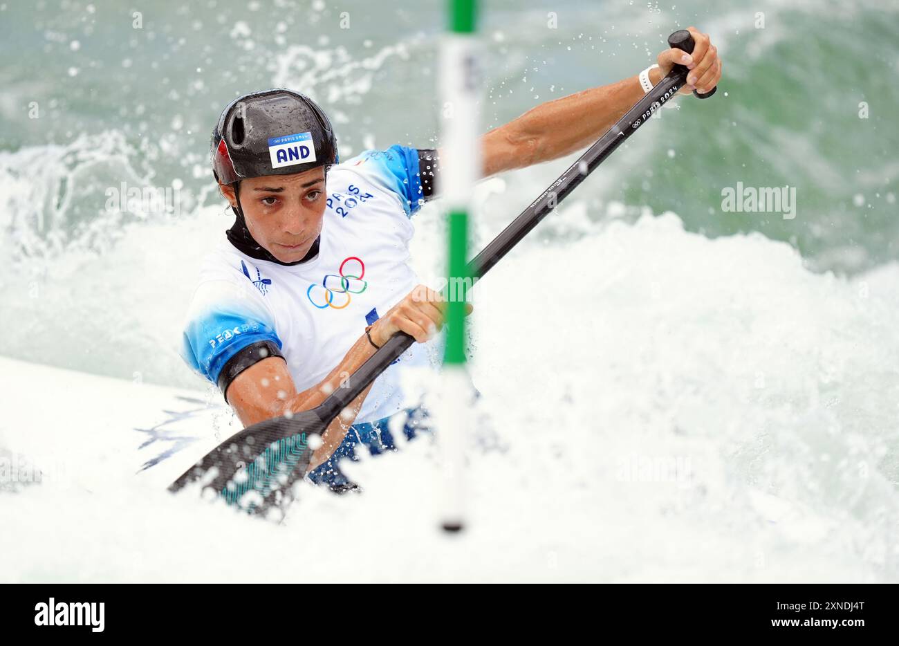 France's Marjorie Delassus during the Women's Canoe Single Semi final ...
