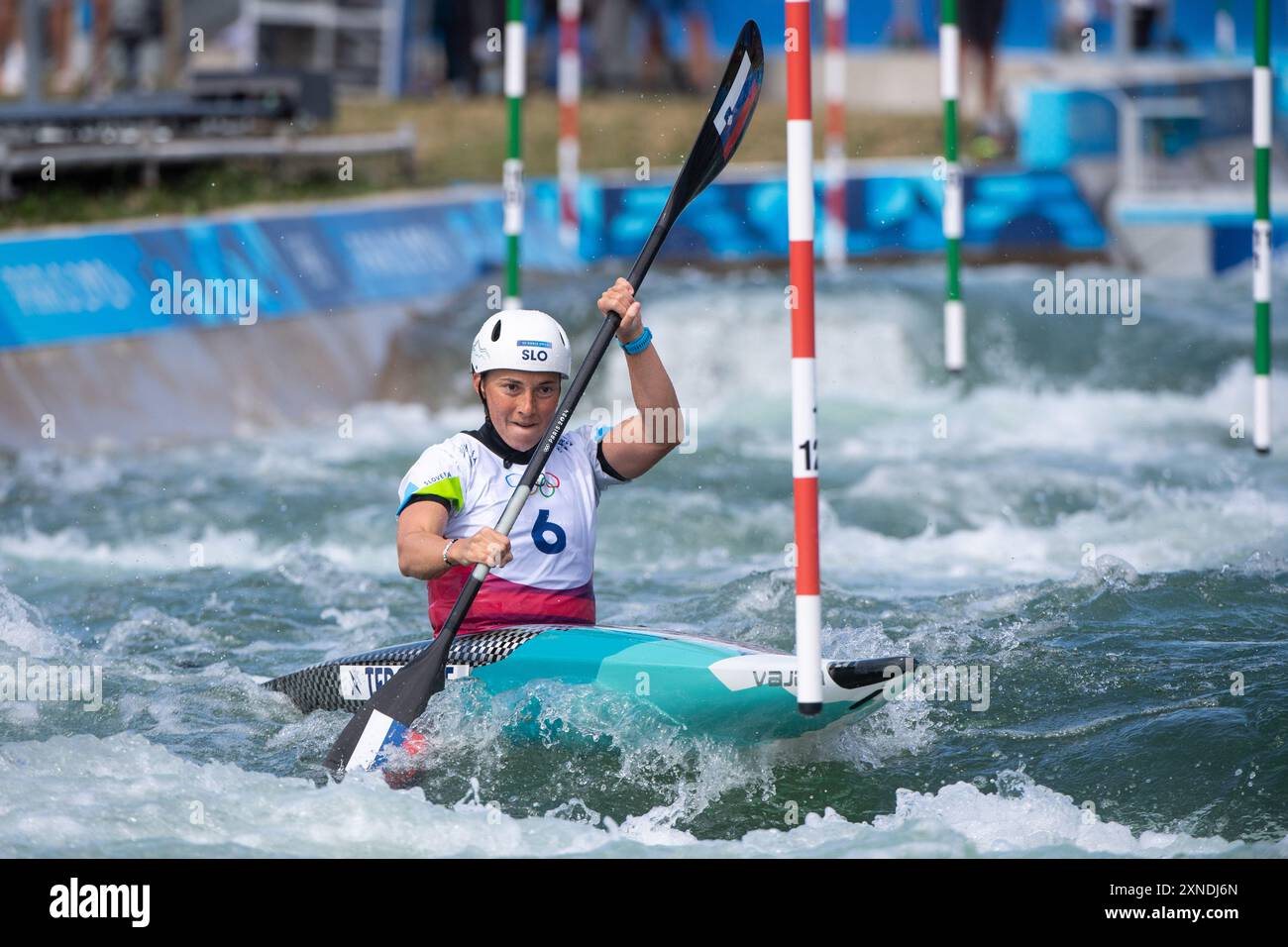 TERCELJ Eva (Slowenien), FRA, Olympische Spiele Paris 2024, Kanuslalom ...