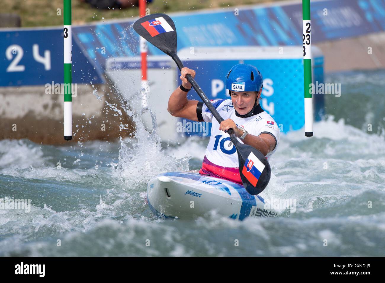 TERCELJ Eva (Slowenien), FRA, Olympische Spiele Paris 2024, Kanuslalom ...