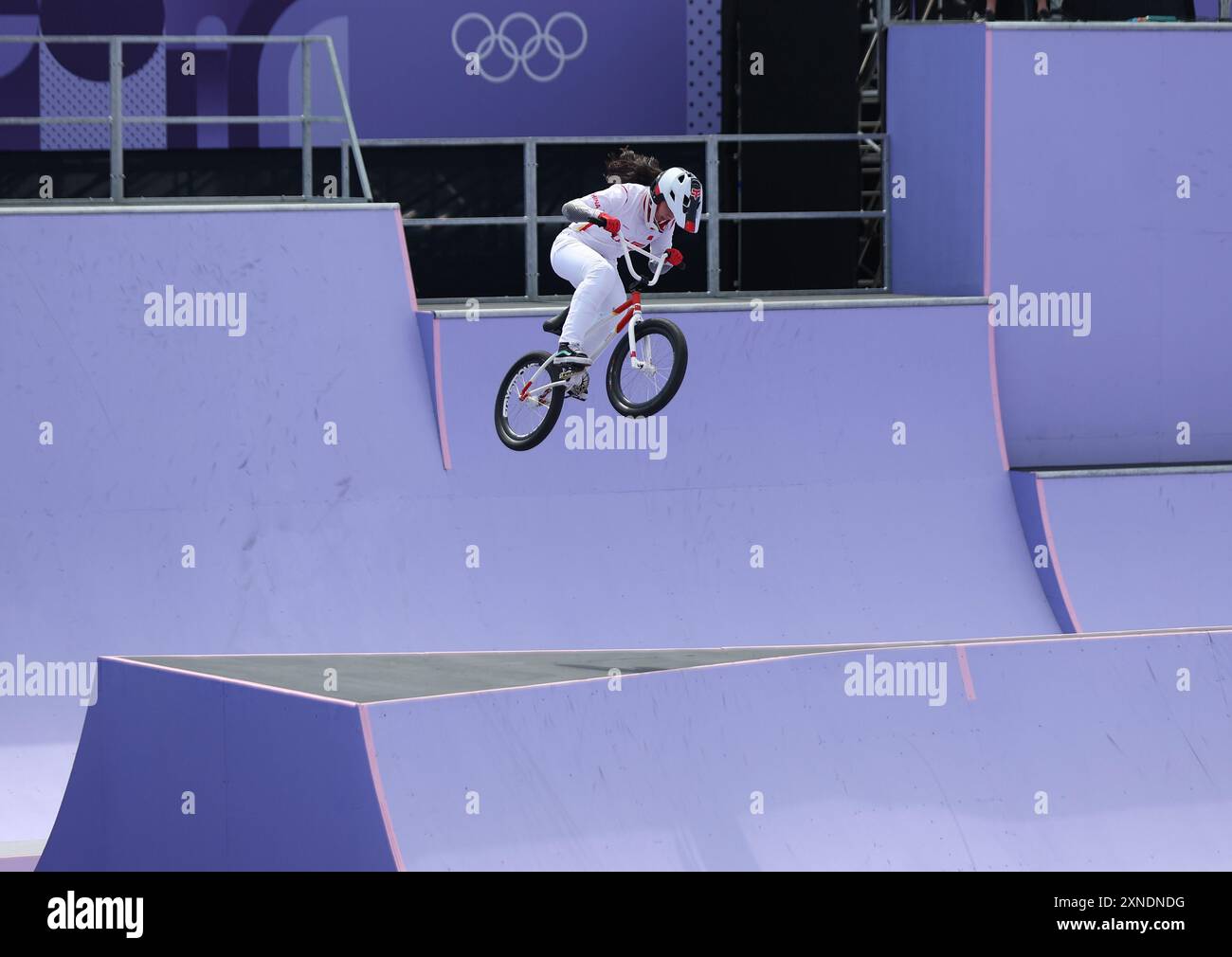 Paris, France. 31st July, 2024. China's Yawen Deng performs in the ...
