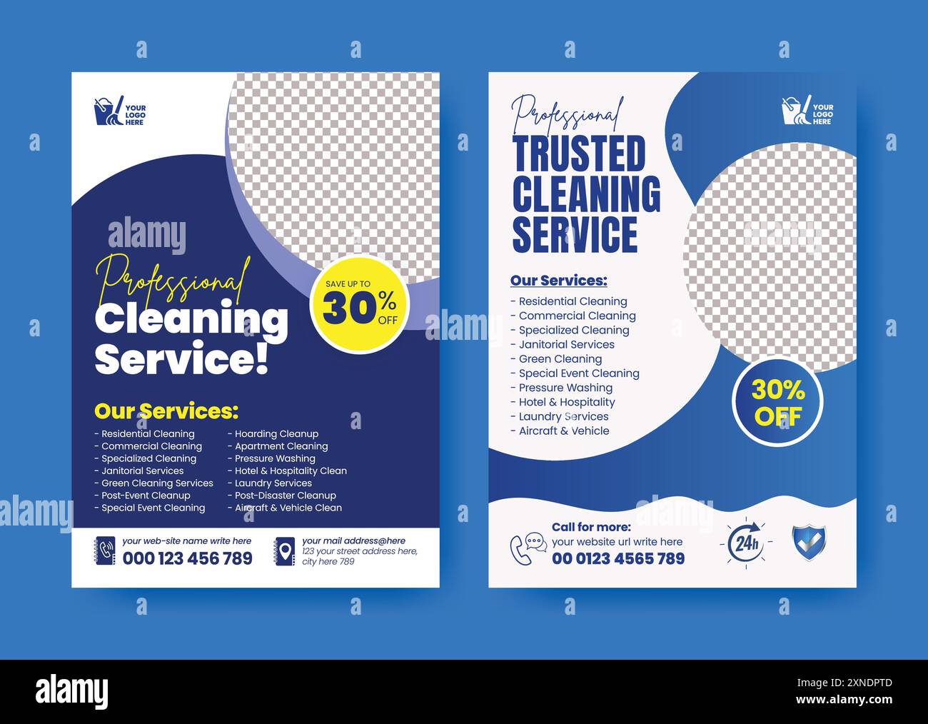 Cleaning Service flyer poster a4 size template, Disinfection cleaning ...
