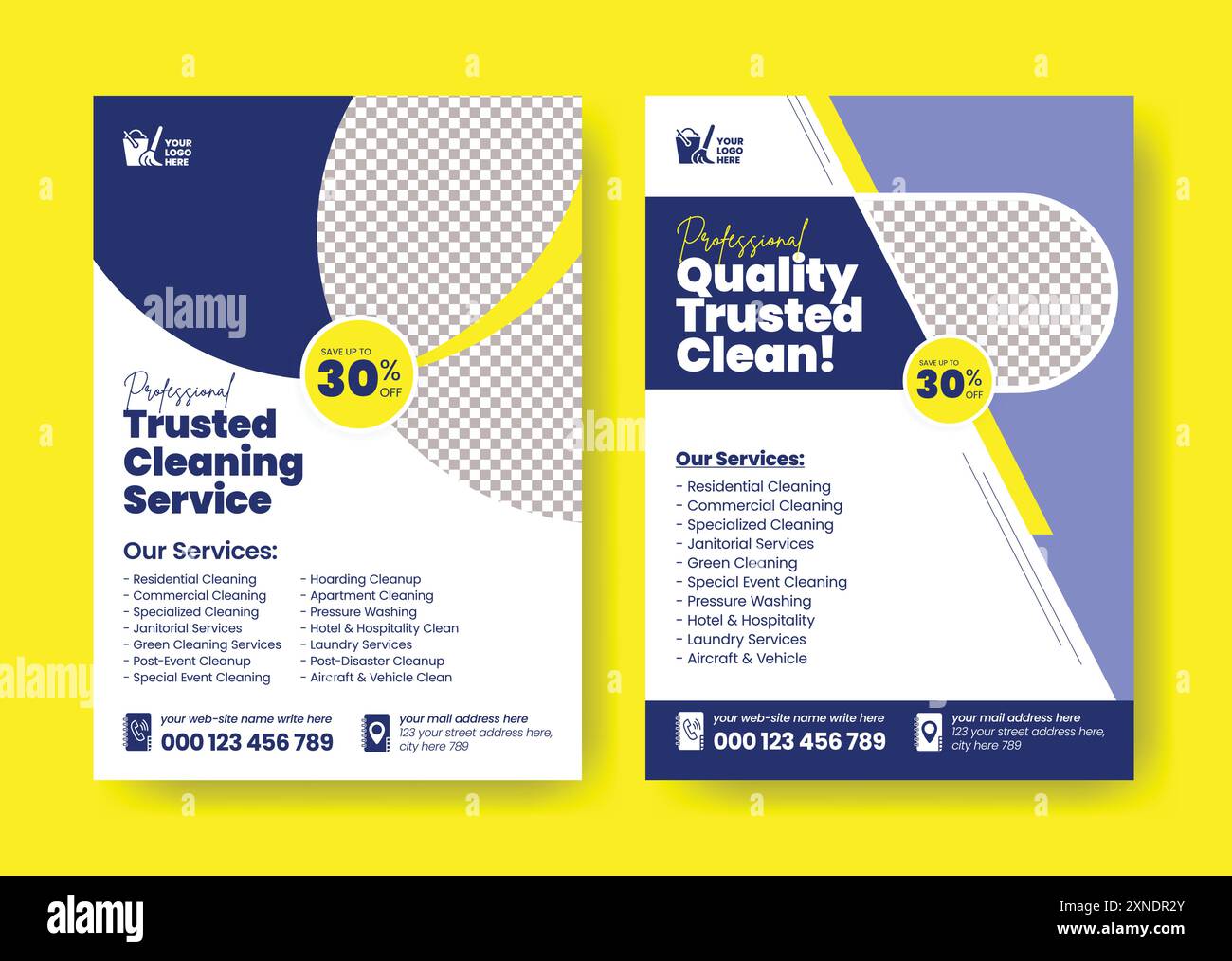 Cleaning Service flyer poster a4 size template, Disinfection cleaning services flyer, House ...