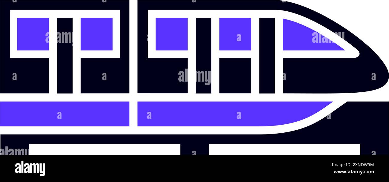 Subway train side view Stock Vector Images - Alamy