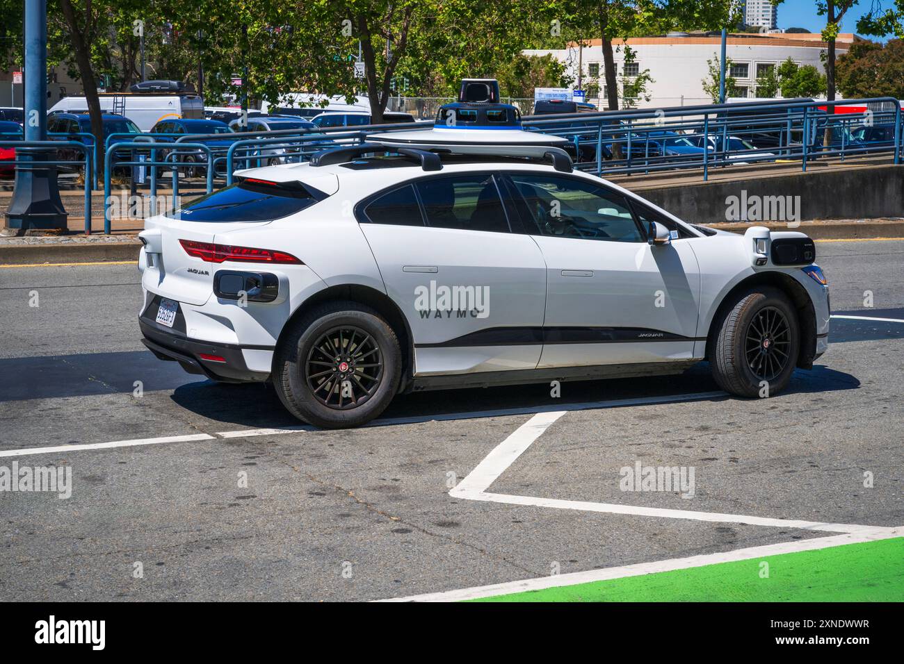 Waymo driverless car, San Francisco, California USA Stock Photo - Alamy