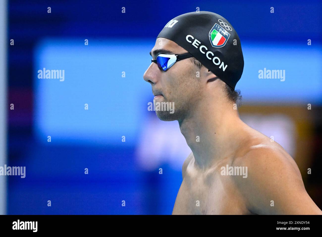 Thomas Ceccon ( ITA ), Swimming, Men's 200m Backstroke - Heats during ...
