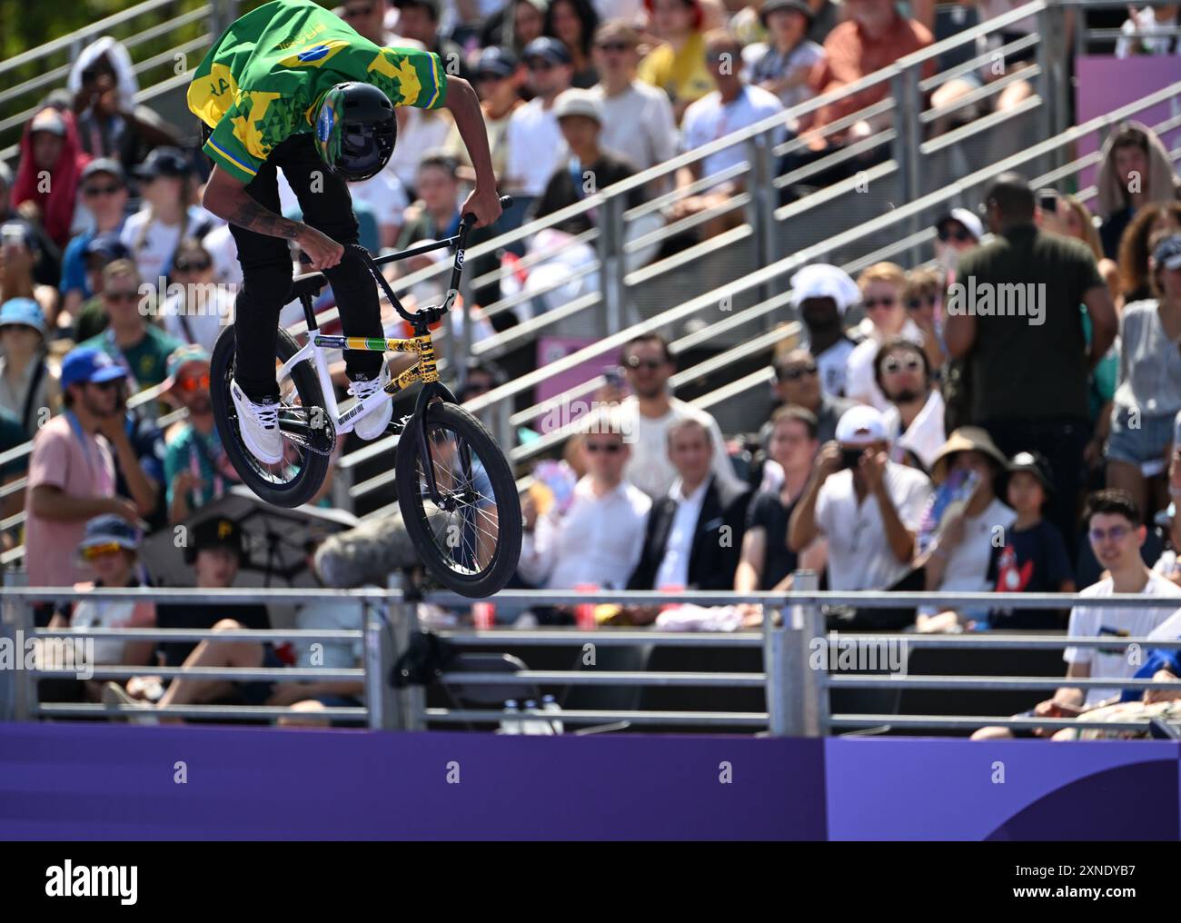31st July 2024; Paris Olympic Games, the BMX Stadium in Saint-Quentin ...