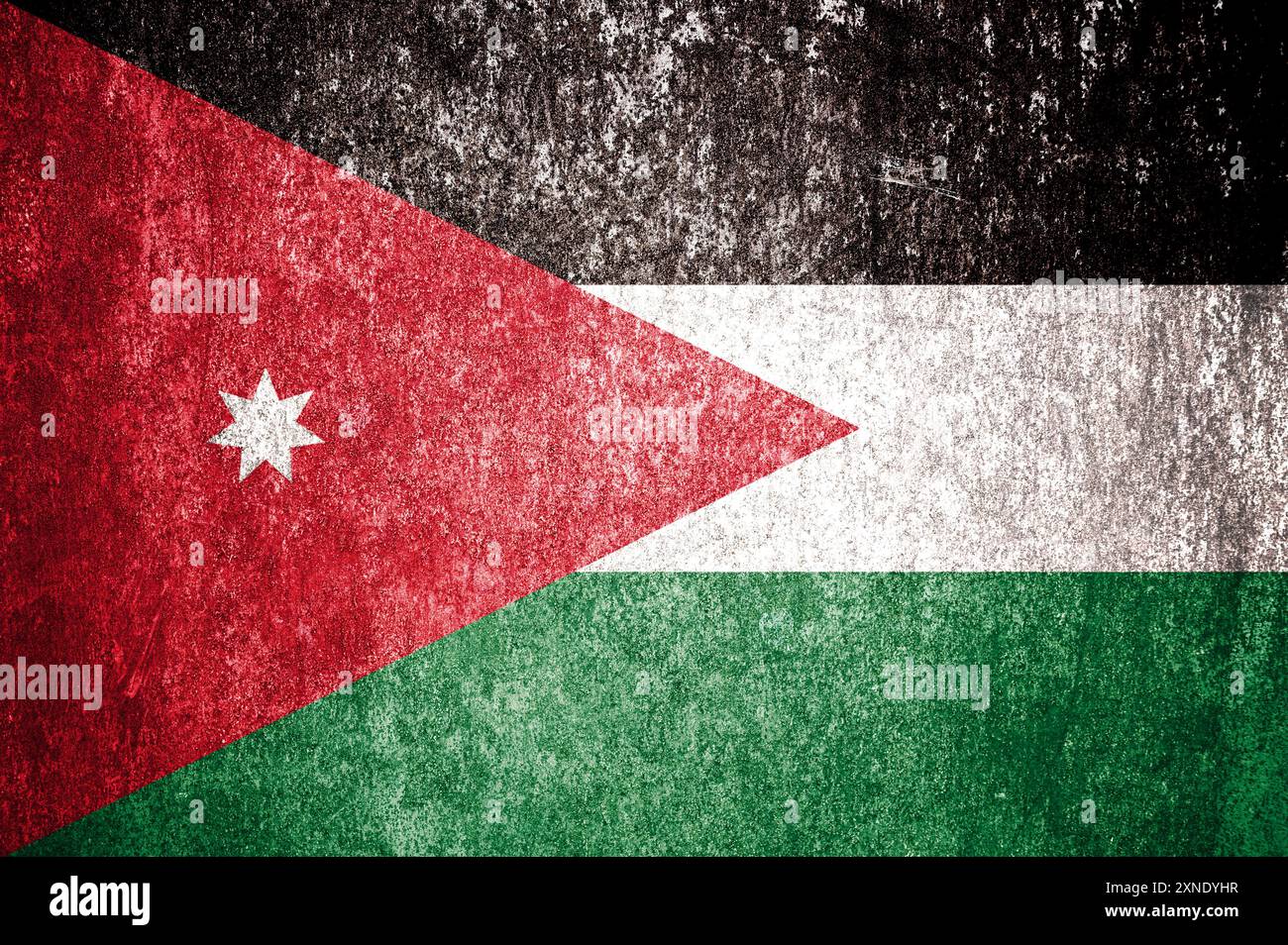 Flag jordan jordanian banner on hi-res stock photography and images - Alamy