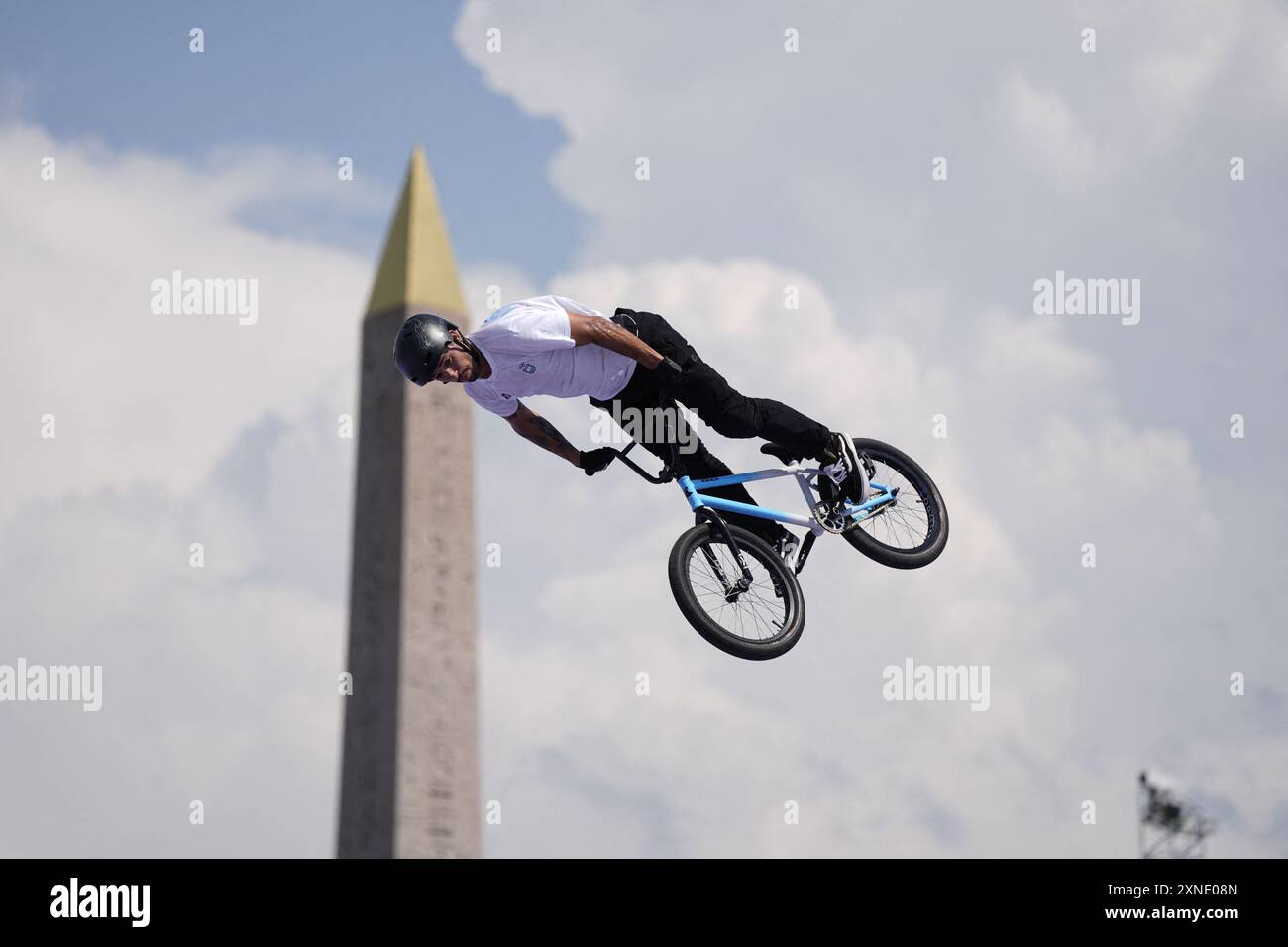 Paris, France. 31st July, 2024. Argentina's Jose Torres Gil competes in ...
