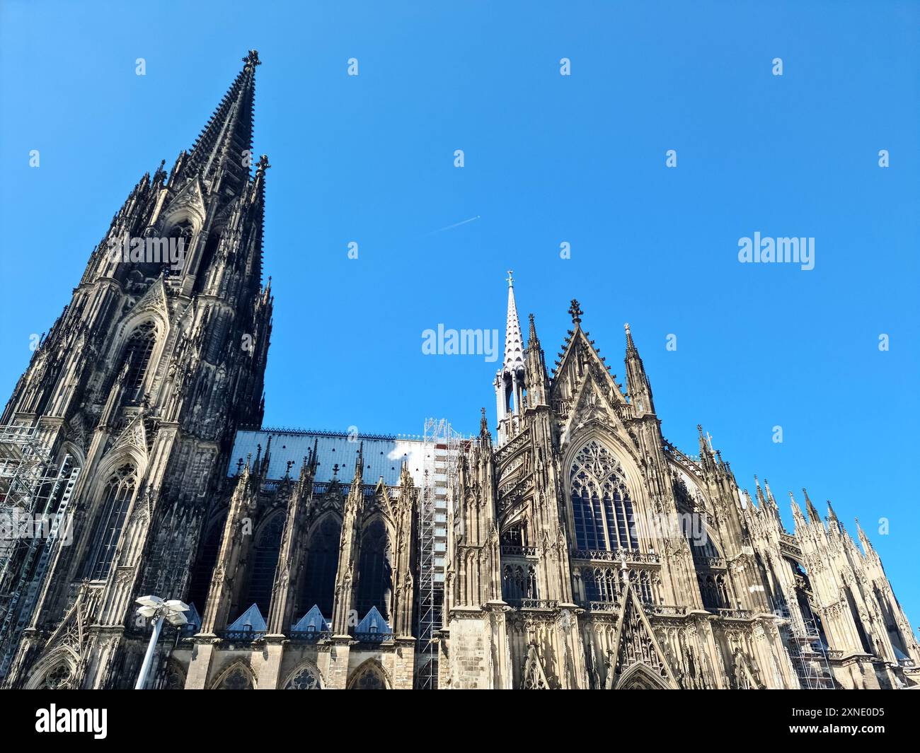 Cologne, Germany - 30 July 2024: Exterior view of the famous Cologne ...