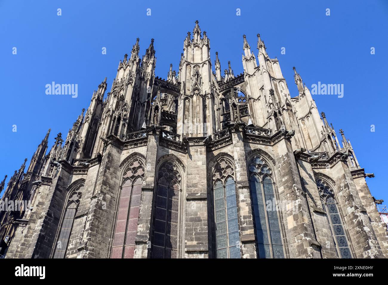 Cologne, Germany - 30 July 2024: Exterior view of the famous Cologne ...
