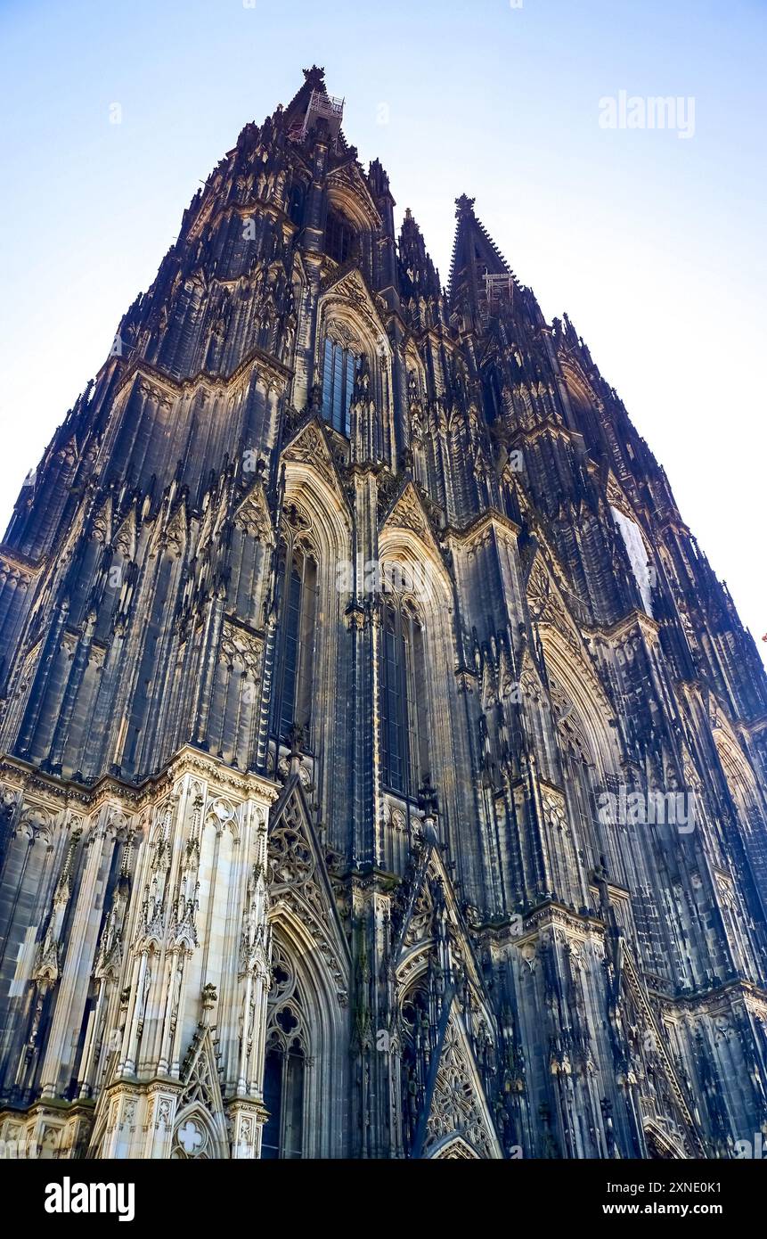 Cologne, Germany - 30 July 2024: Exterior view of the famous Cologne ...