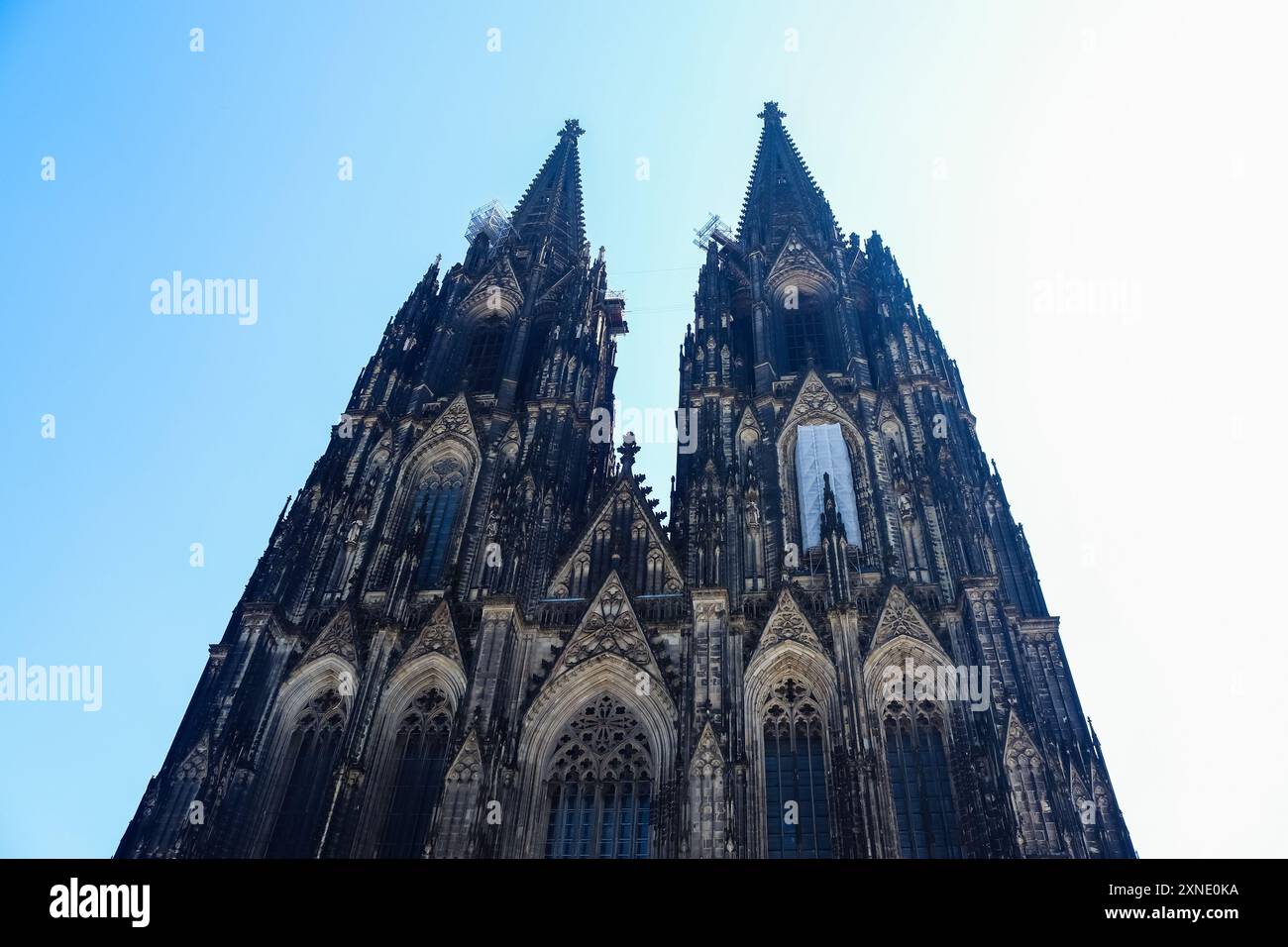 Cologne, Germany - 30 July 2024: Exterior view of the famous Cologne ...