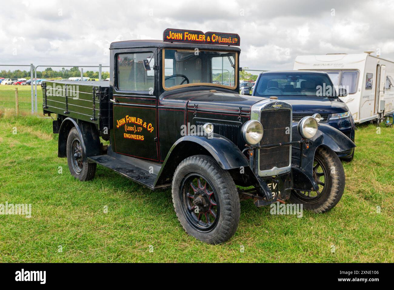 Morris Commercial pickup truck. Cumbria Steam Gathering 2024 Stock ...