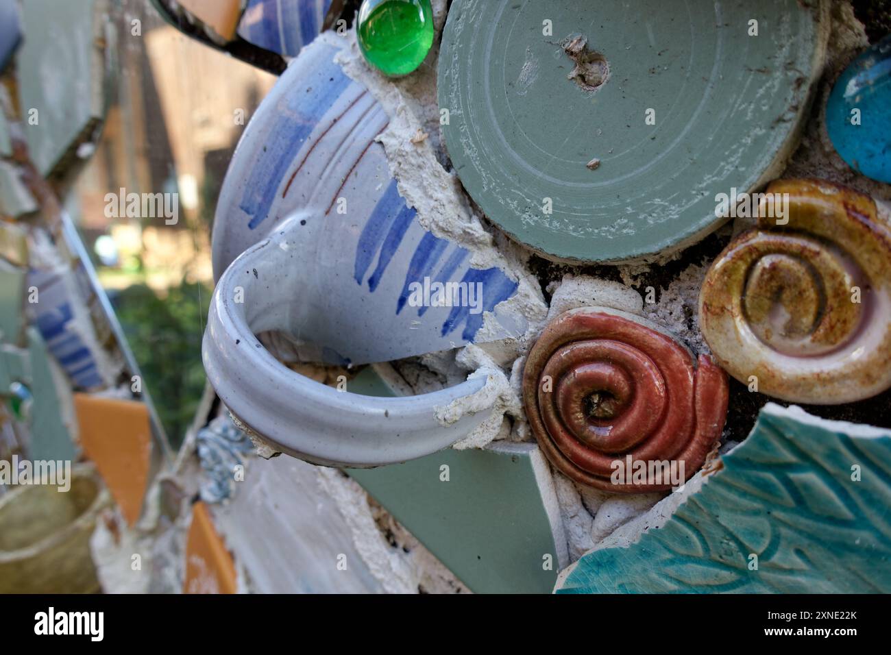 a broken structure, close up image Stock Photo - Alamy