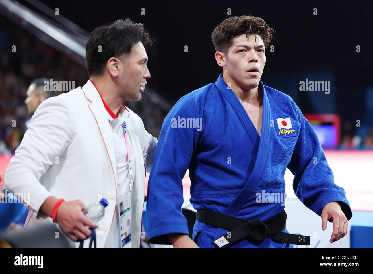 Paris, France. 31st July, 2024. Sanshiro Murao (JPN) Judo : Men's -90kg ...