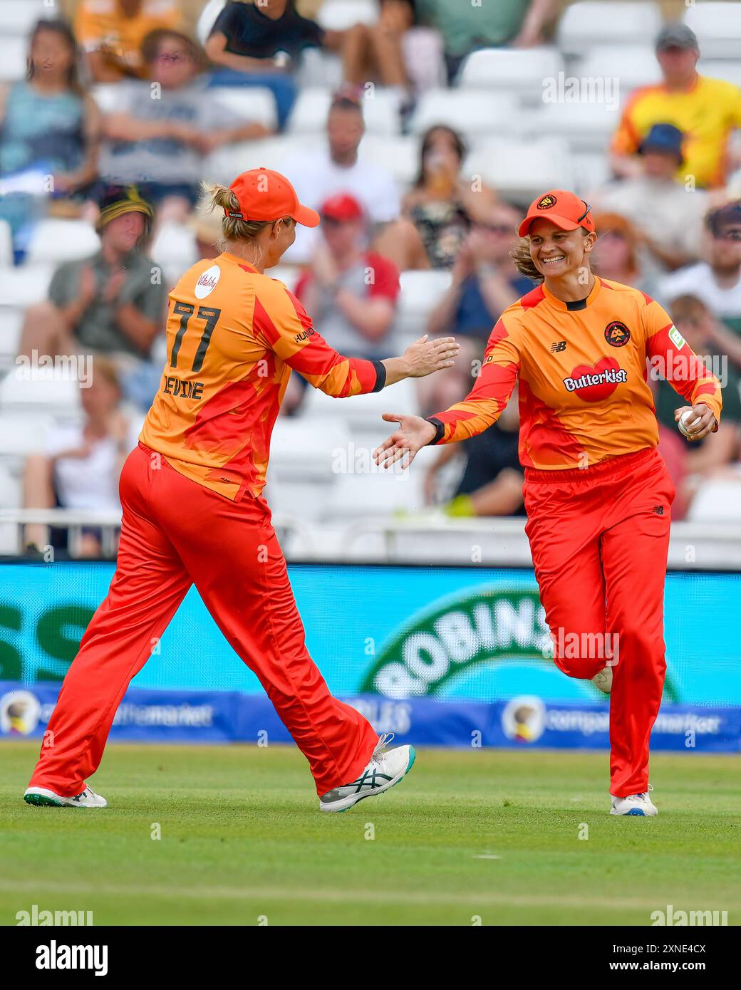 Nottingham, United Kingdom, 31st July 2024. Trent Rockets v Birmingham ...