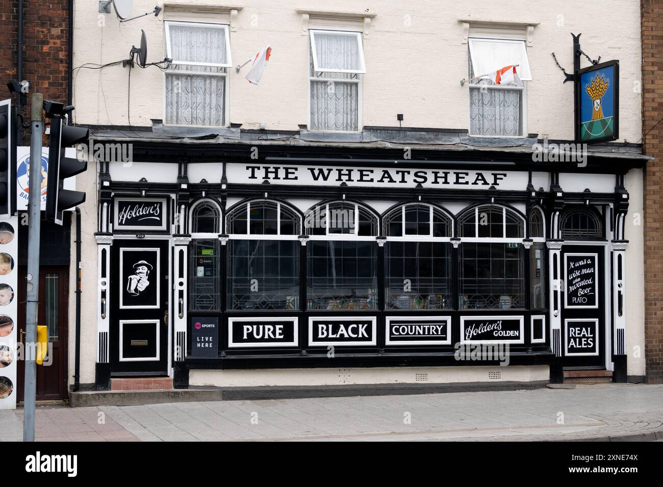 The Wheatsheaf pub, West Bromwich, Sandwell, West Midlands, England, UK ...