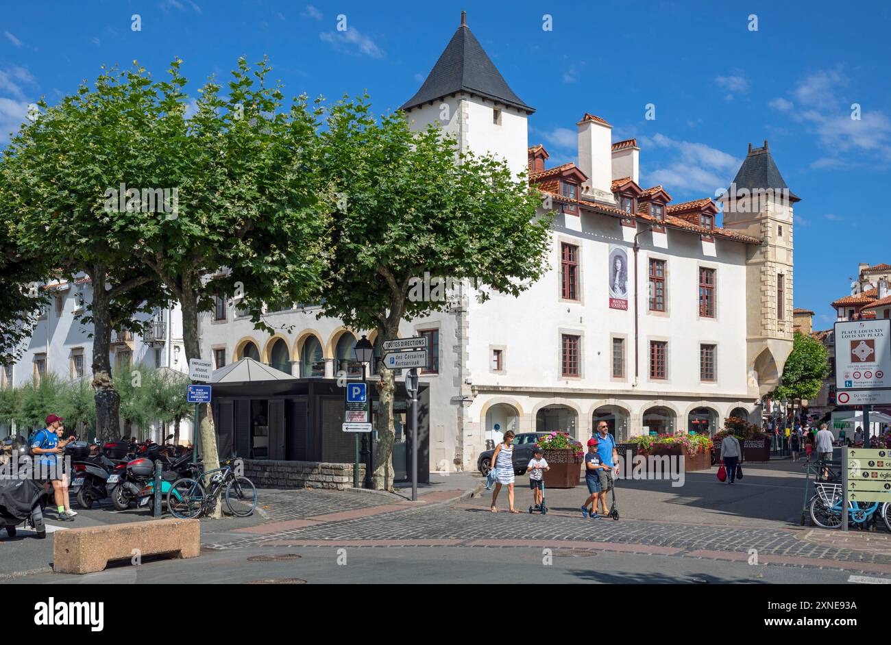 France, Nouvelle-Aquitaine Region, Saint-Jean-de-Luz, Maison Louis XIV ...
