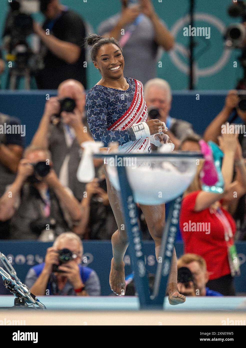 Paris, Ile de France, France. 30th July, 2024. July 30, 2024: Team USA ...