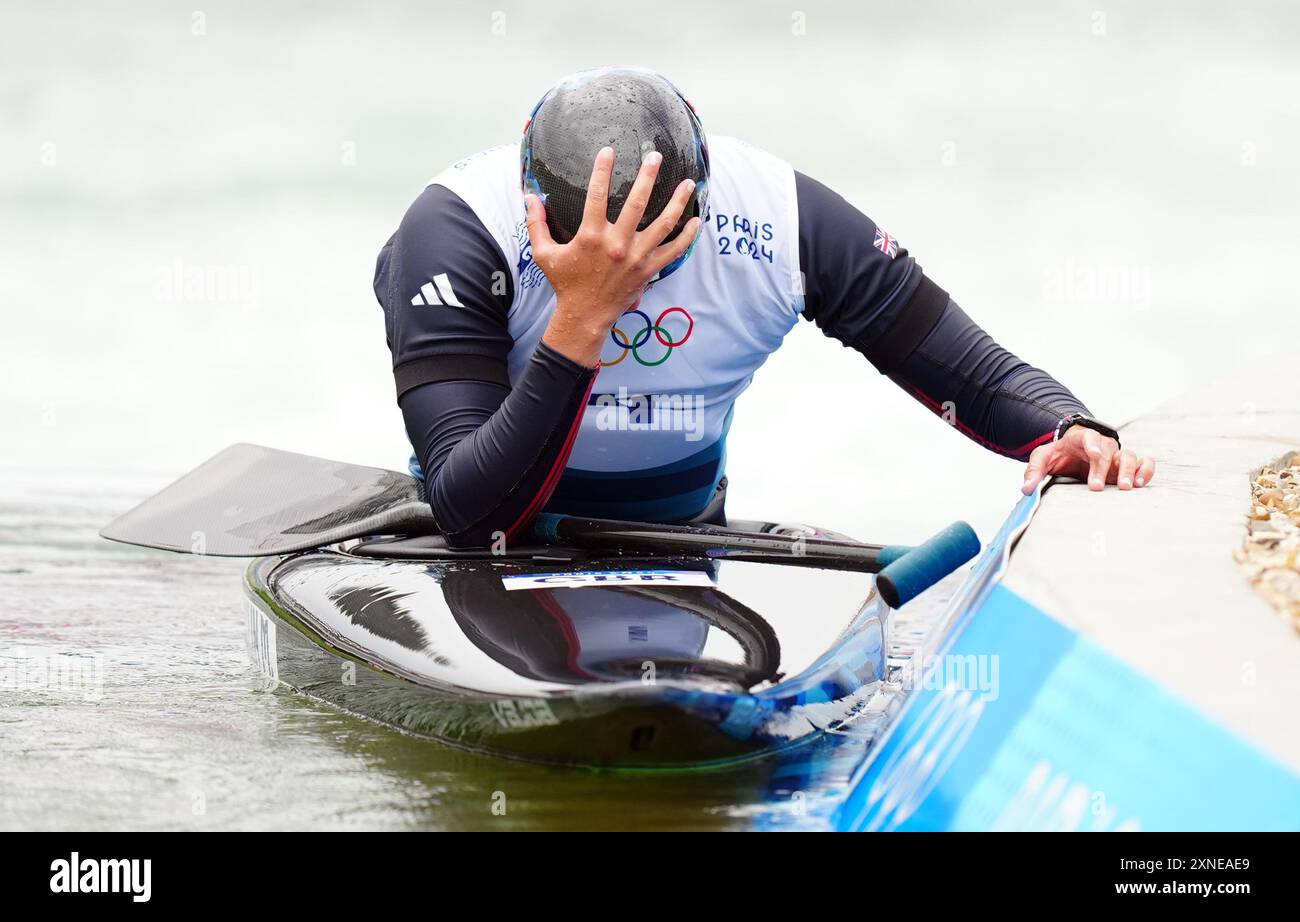 Great Britain's Mallory Franklin following he Women's Canoe Single ...