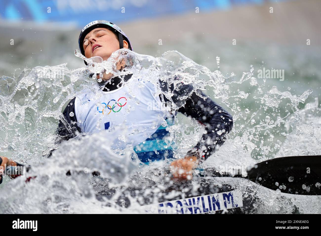 Great Britain's Mallory Franklin during the Women's Canoe Single Final ...