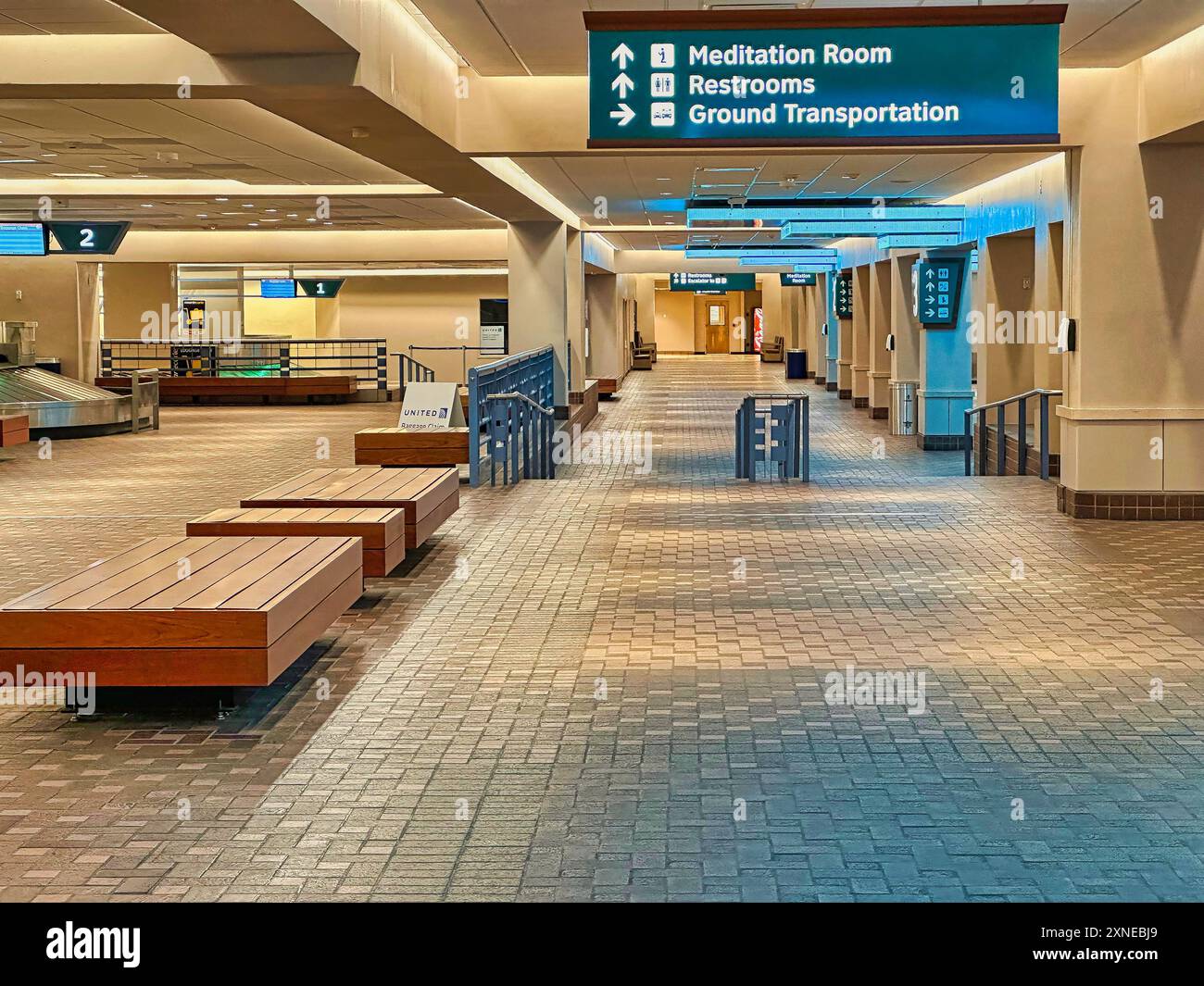 ALBUQUERQUE, NEW MEXICO, USA - March 6, 2023. Interior view of ...