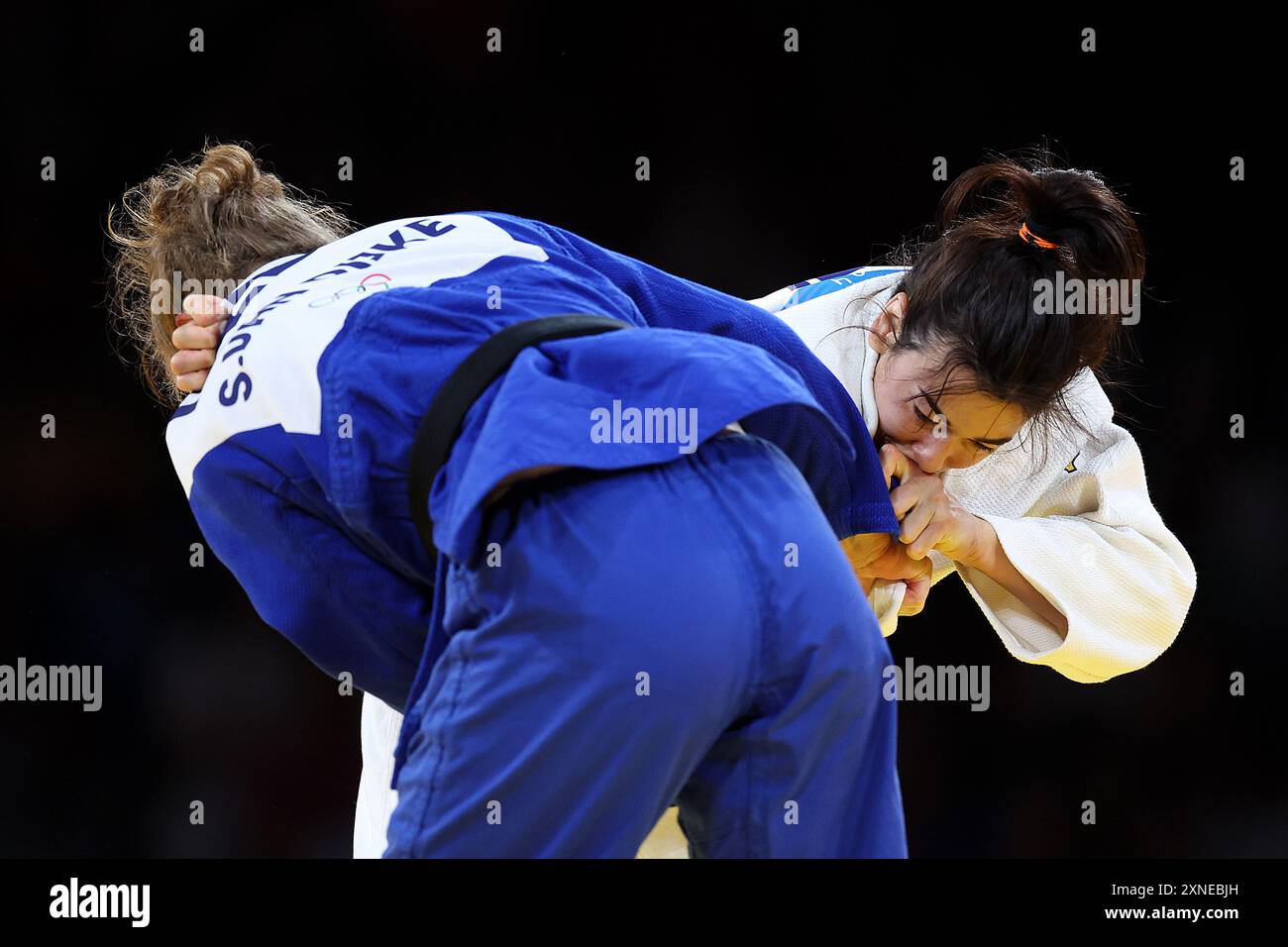Paris, France. 31st July, 2024. Gabriella Willems of Belgium (white ...