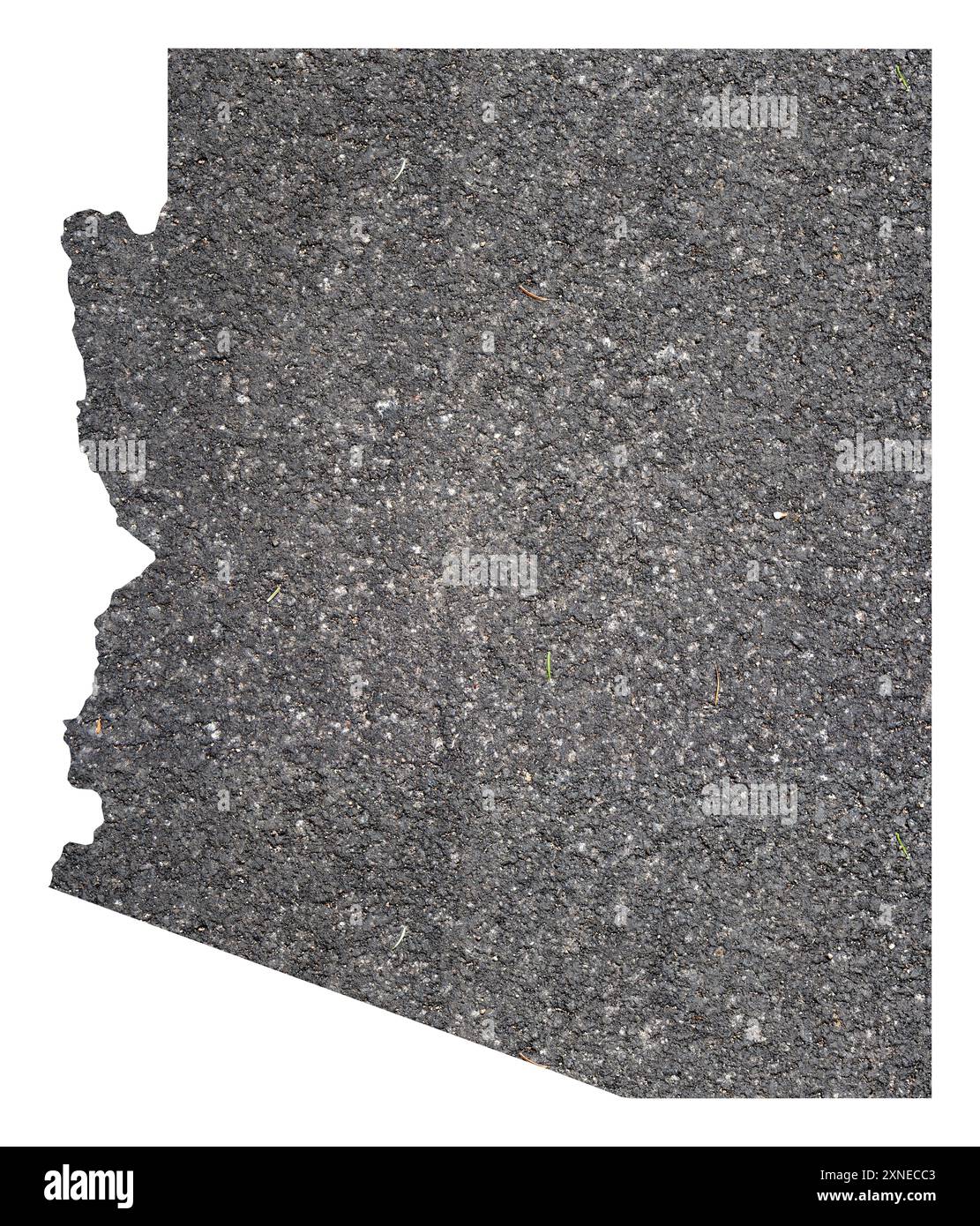 Symbol Map of the State Arizona (United States of America) showing the ...