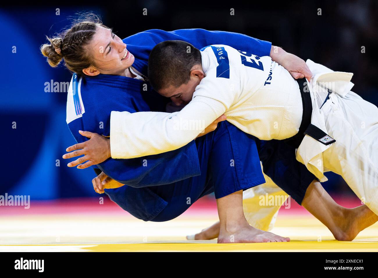 FRA, Olympische Spiele Paris 2024, Judo Damen Kampf um Bronze A, 31.07. ...
