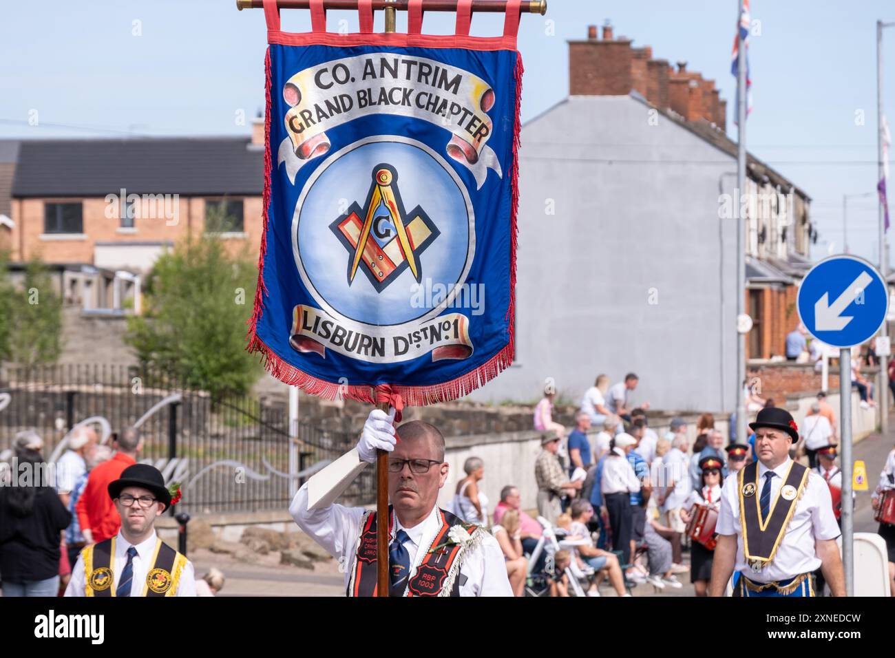 Ballyclare, Northern Ireland - August 27th, 2022: Lisburn District ...